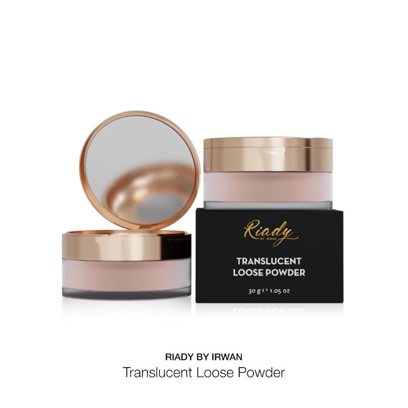 Jual Translucent Loose Powder Riady by Irwan (30g) | Shopee Indonesia