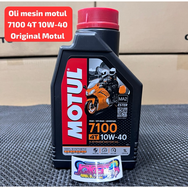 Jual OLI MESIN MOTUL 7100 4T 10W-40 1L 1 LITER ORIGINAL KAWASAKI | Shopee Indonesia