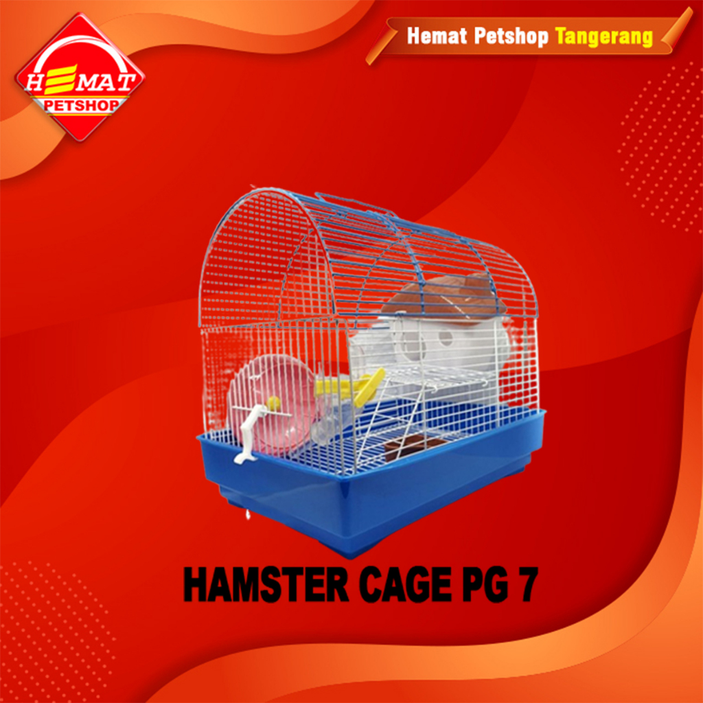 Jual Hamster Cage PG 7 - Kandang Hamster - Rumah Hamster | Shopee Indonesia