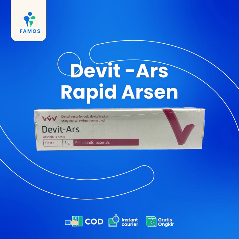 Jual Devit ars / Devitalisasi arsen / Rapid arsen / Vladmiva | Shopee Indonesia