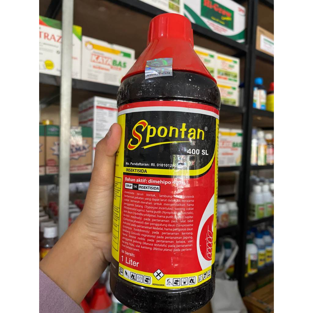Jual INSEKTISIDA SPONTAN 400sl kemasan 1 LITER | Shopee Indonesia