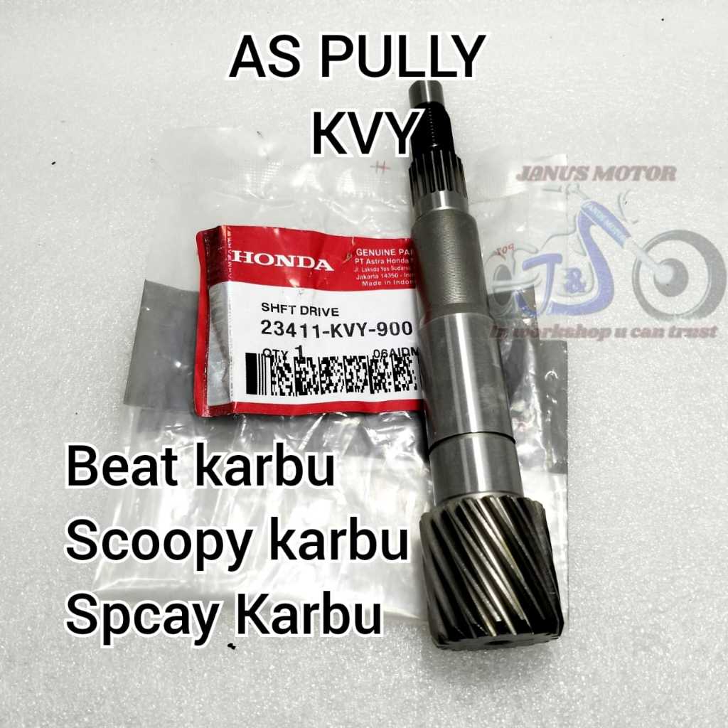 Jual As pully Honda Beat Scoopy Spacy Karbu Kualitas original Presisi ...