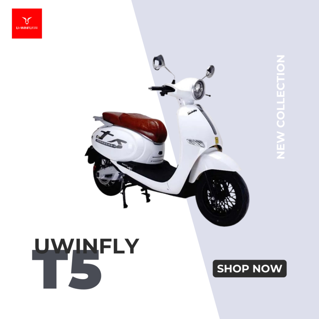 Jual Motor Listrik Model Vespa Uwinfly T5 Putih Bergaransi Terlaris ...