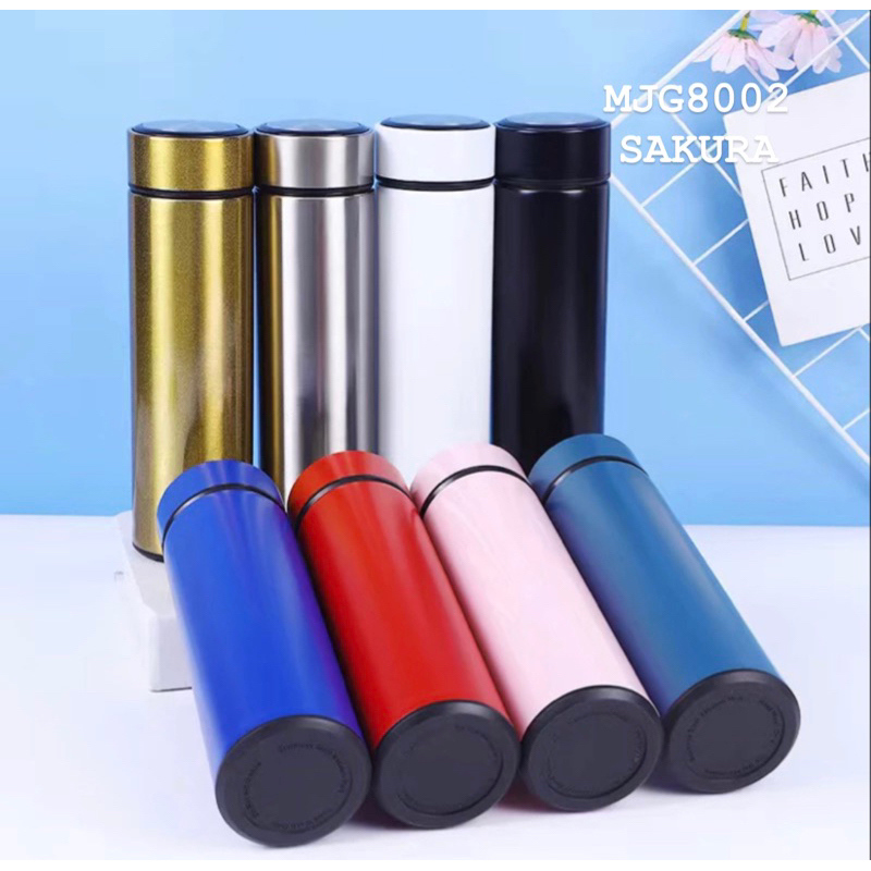 Jual Termos SAKURA LIFE 500Ml tumbler Stainless Sakura LIFE POLOS BT26 ...