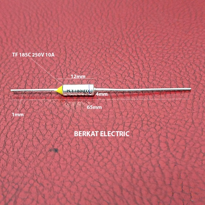 Jual Thermofuse Thermal Fuse Sekering Suhu 185c 10A 220V | Shopee Indonesia