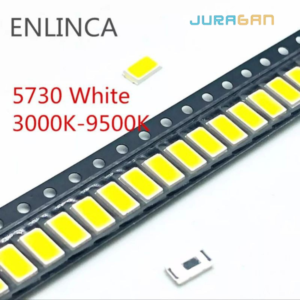Jual LED SMD 5730 PUTIH 3V DC | Shopee Indonesia