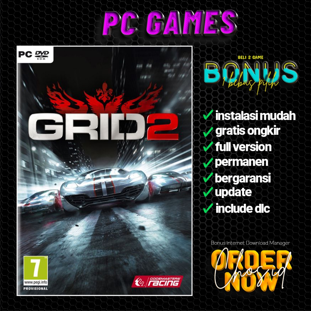 Jual GRID 2 Reloaded Edition | Game PC | Shopee Indonesia