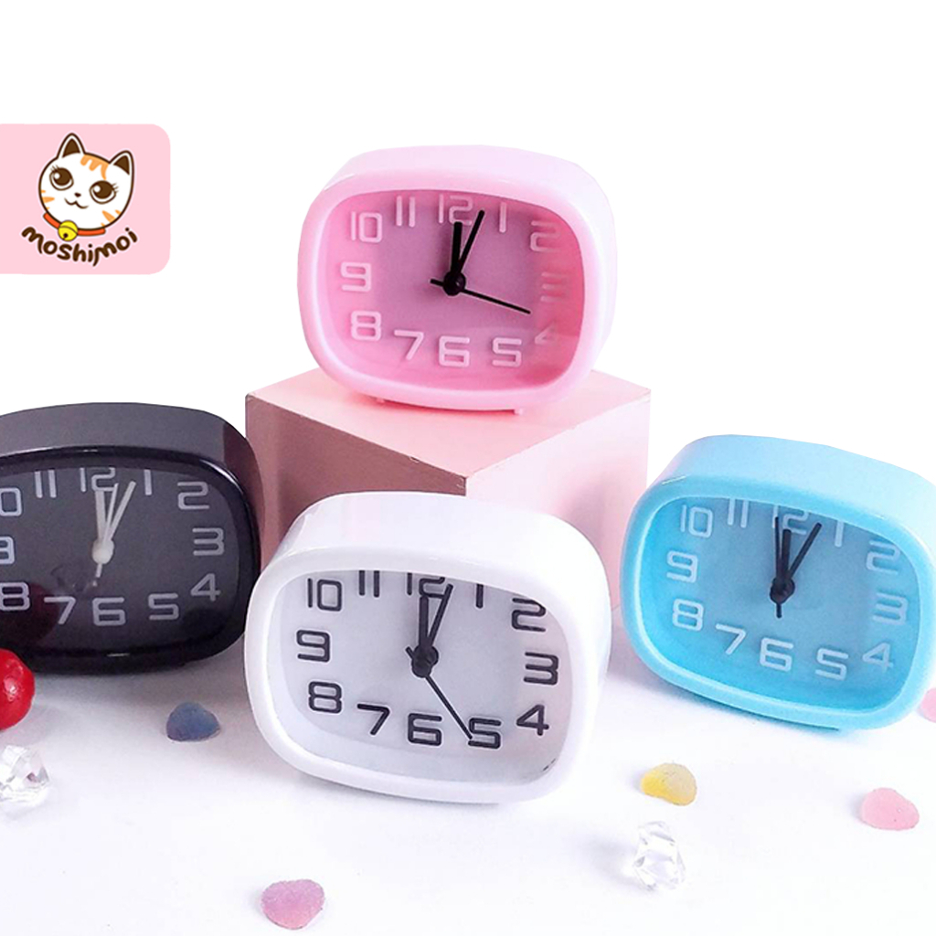 Jual Jam Weker/Jam Beker/Jam Alarm Oval Angka Glossy BEST SELLER ...