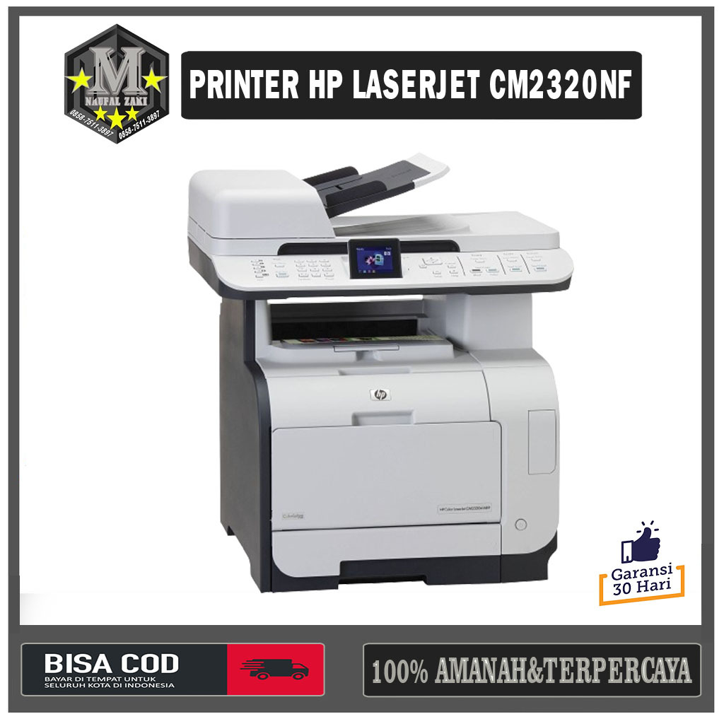 Jual Printer HP Color LaserJet CM2320nf MFP ( Fax, Scanner, Copy ...
