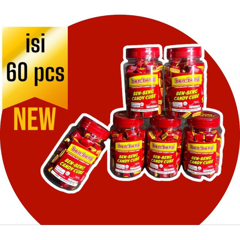Jual BENBENG CANDYCUBE ISI 60 PCS | Shopee Indonesia