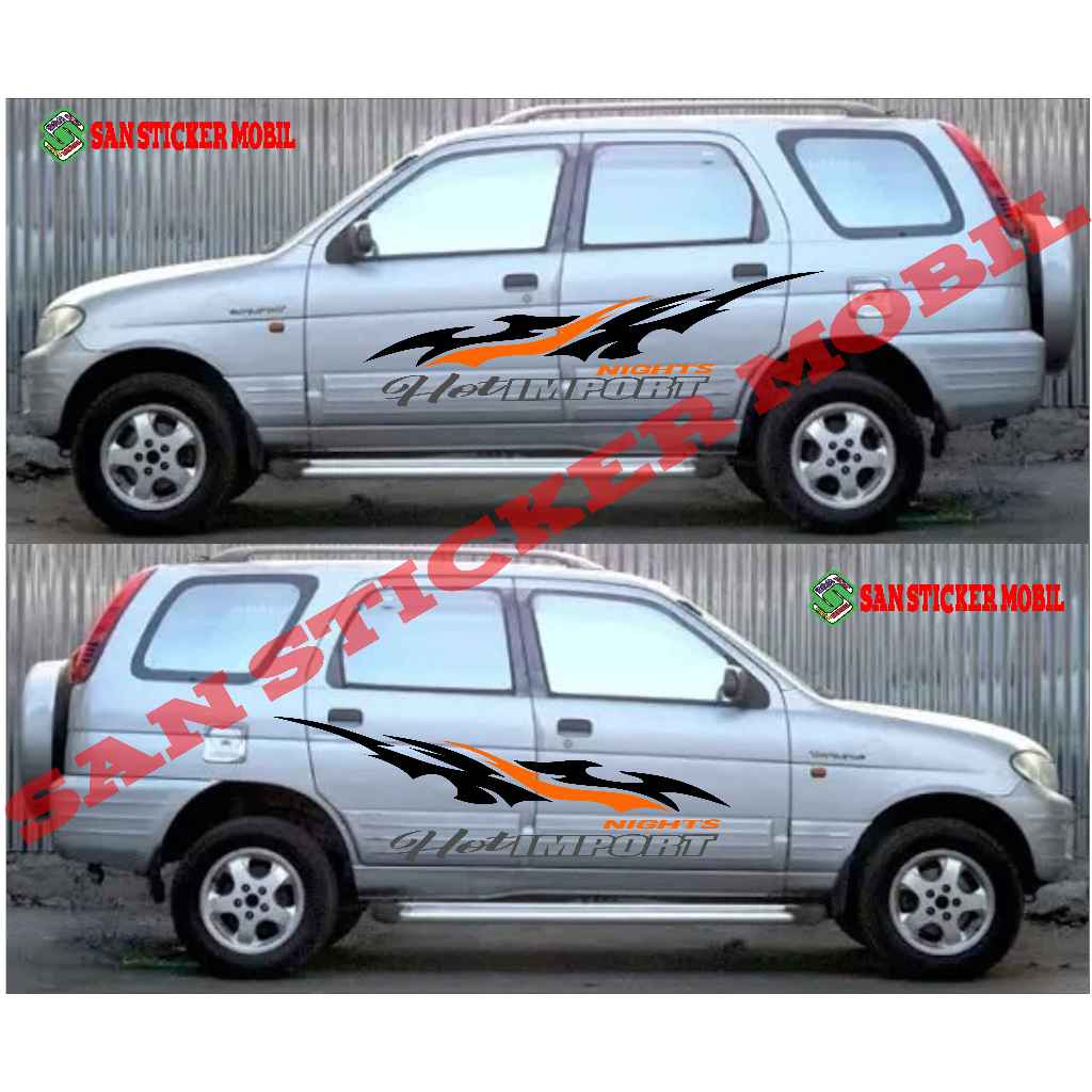 Jual 0871 sticker cutting mobil taruna cutting sticker custom warna dan ...