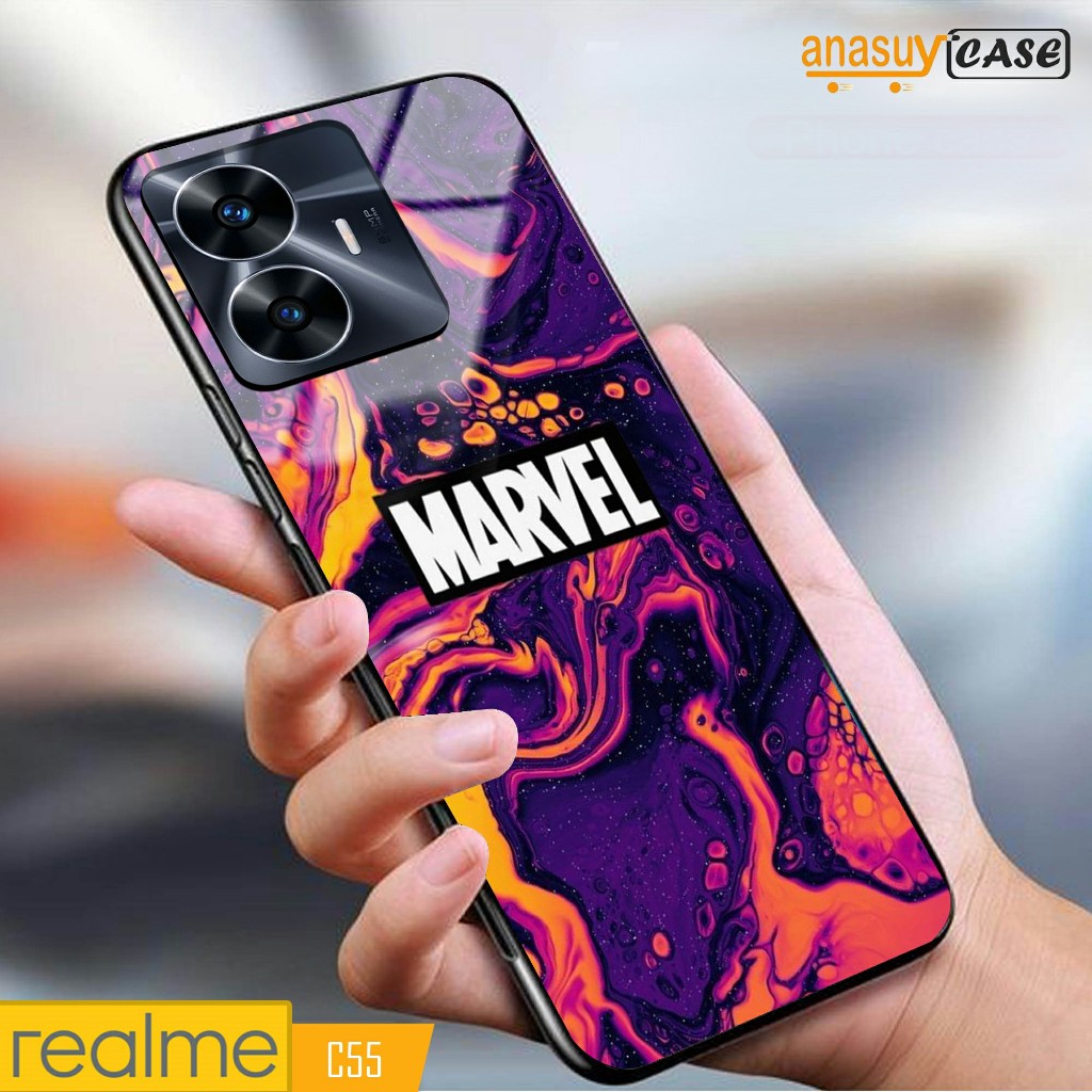 Jual Jual Softcase Glossy Glass Realme C55 Terbaru Motif Aesthetic ...