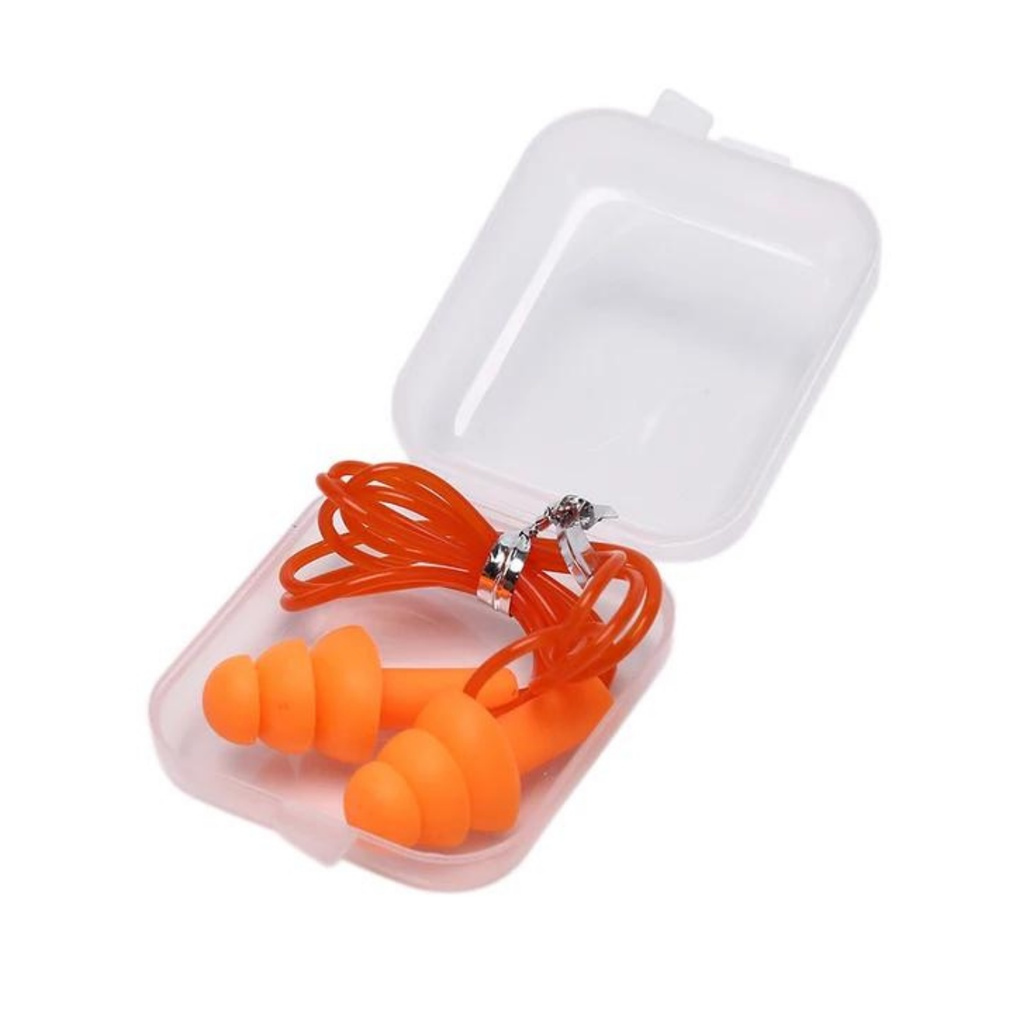 Jual Ear Plug Tali Earplug Tali Penutup Telinga Silikon Ultra Fit ...