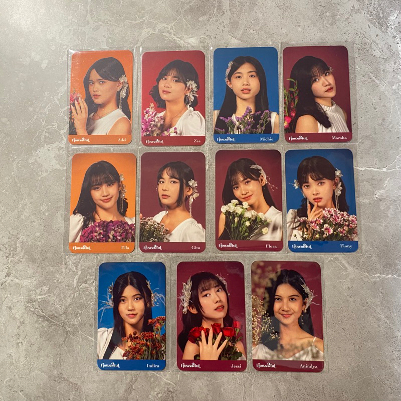 Jual Official Photocard JKT48 MnG Anniv 12 Flowerfull | Shopee Indonesia