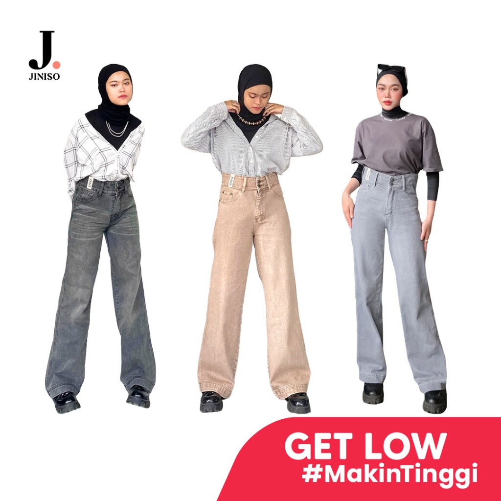 Jual JINISO - Baggy Loose Get Low Jeans Vol. 2 | Shopee Indonesia