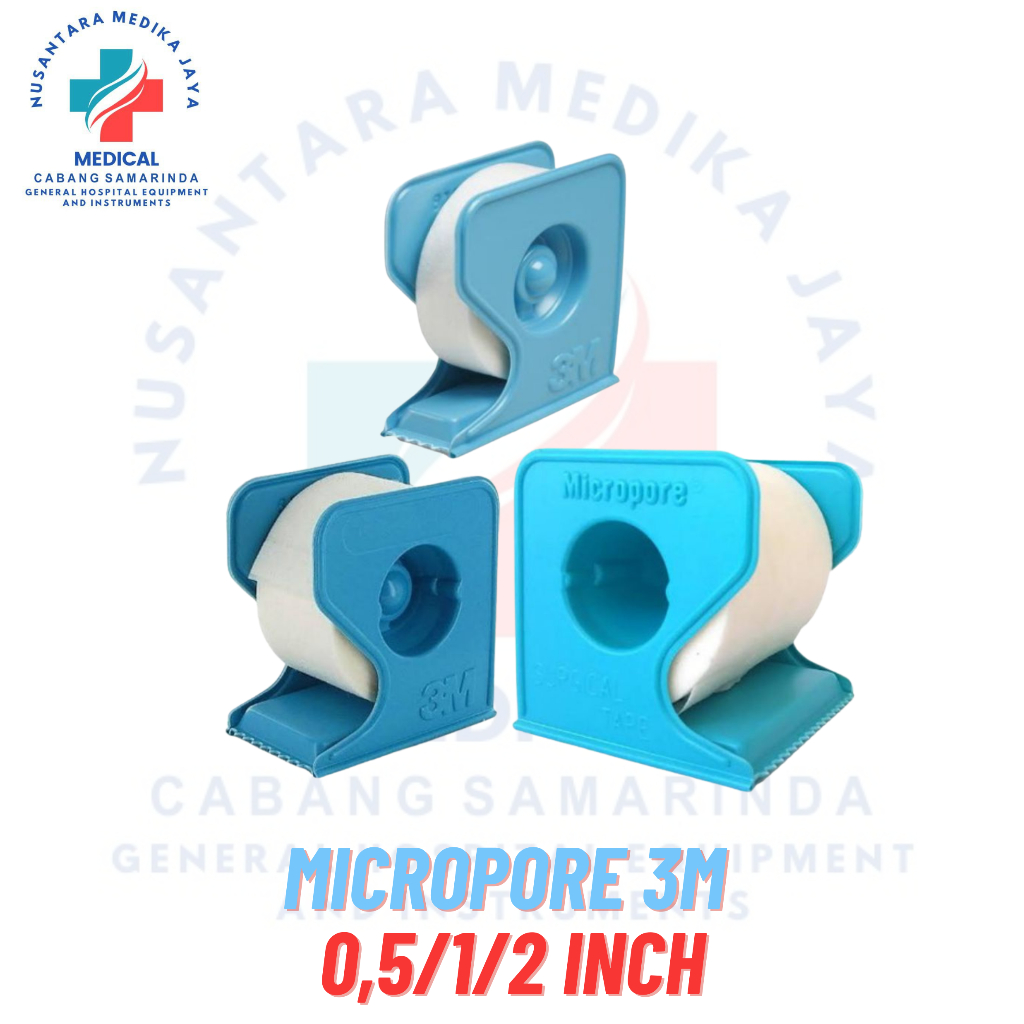 Jual Micropore 3M 0,5 Inch, 1 Inch, 2 Inch Surgical Tape Satuan | Shopee Indonesia