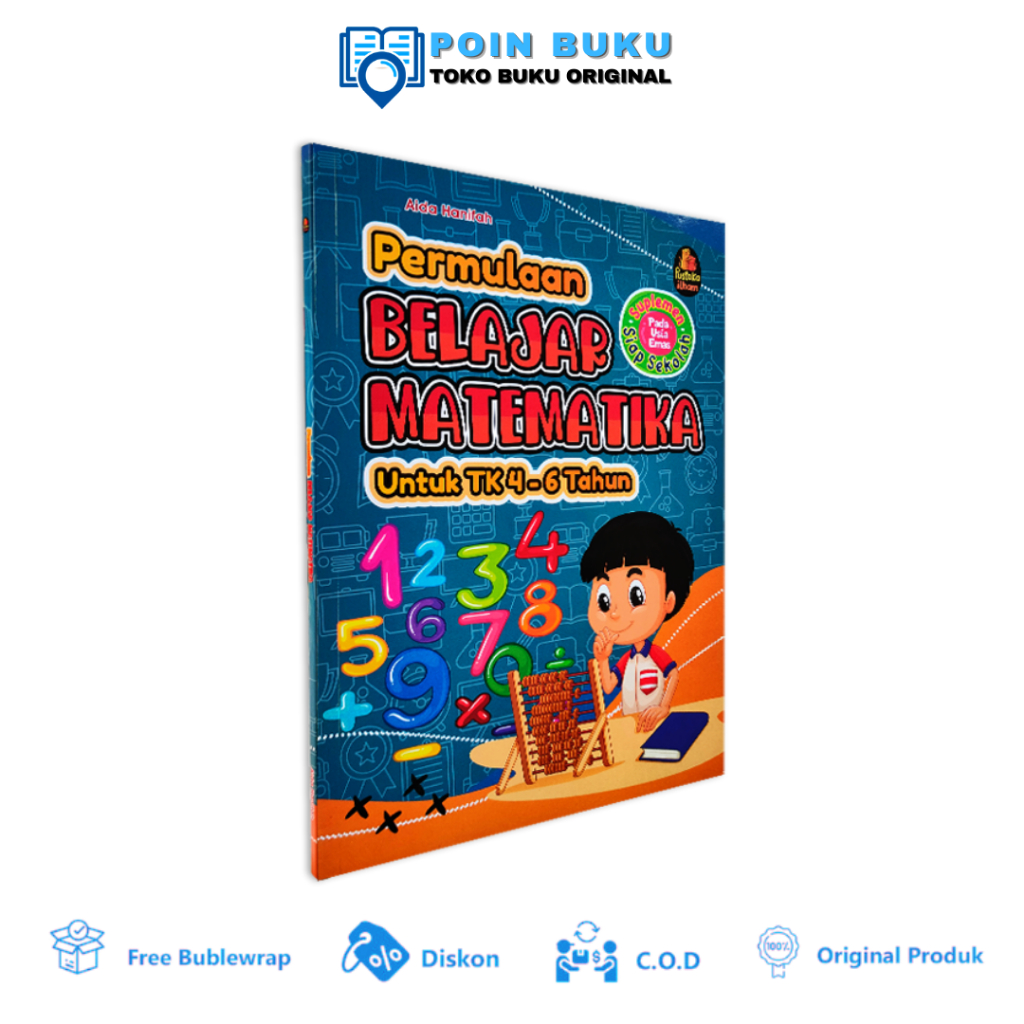 Jual BUKU BERHITUNG ANAK TK PERMULAAN BELAJAR MATEMATIKA UNTUK 4 - 6 ...