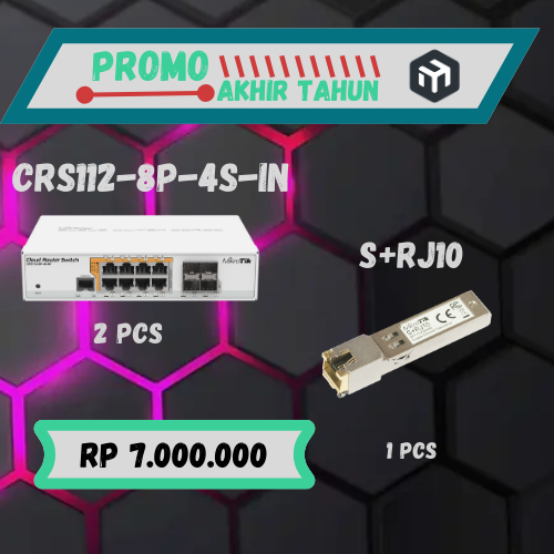 Jual Mikrotik Cloud Router Switch 112-8G-4S-IN | Shopee Indonesia