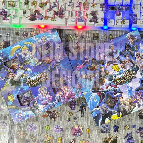 Jual Stiker Viral Lucu Mobile Legends Stiker Label Hp Buku Diary Isi ...