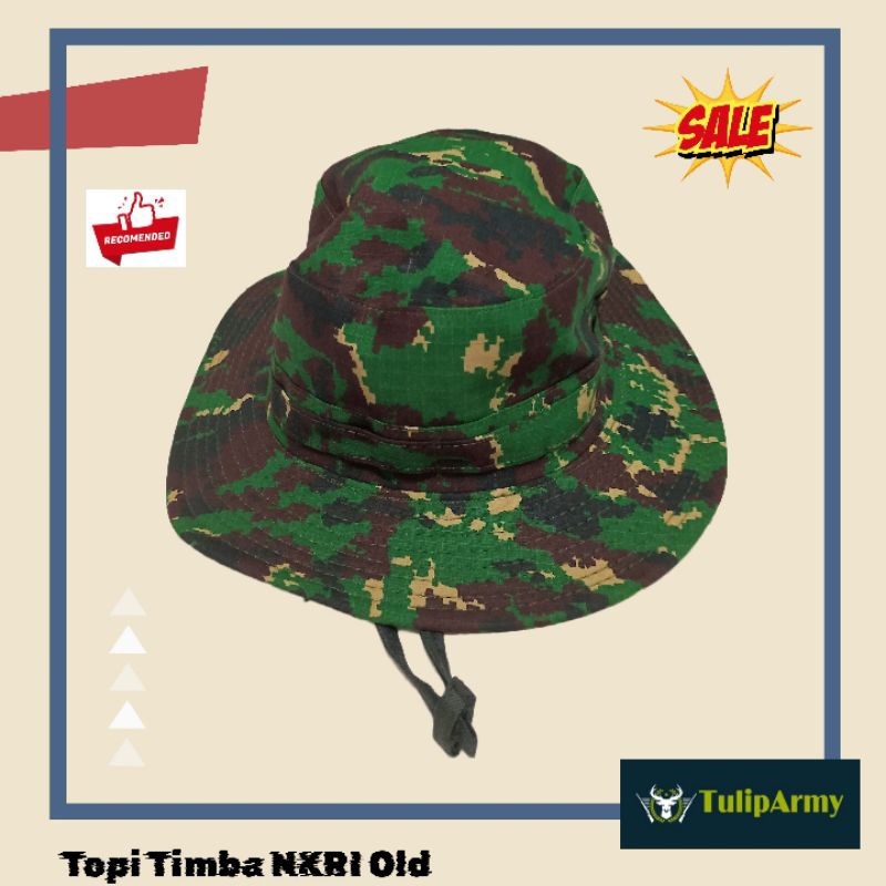 Jual Topi rimba / topi outdoor / topi lapangan | Shopee Indonesia