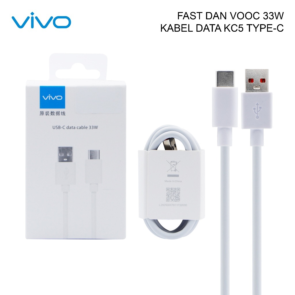Jual USB Type C Vivo 2A For Smartphone / Tablet Fast Charging 1 Meter ...