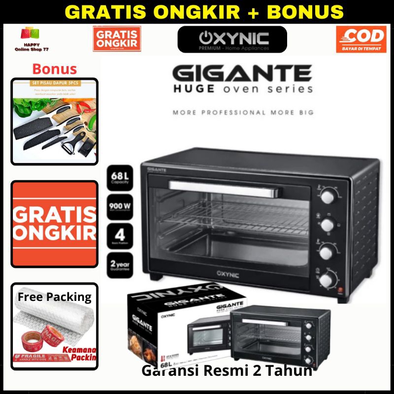 Jual Oxynic Oven Listrik Besar 68 L GIGANTE - Huge Oven Big Size ...
