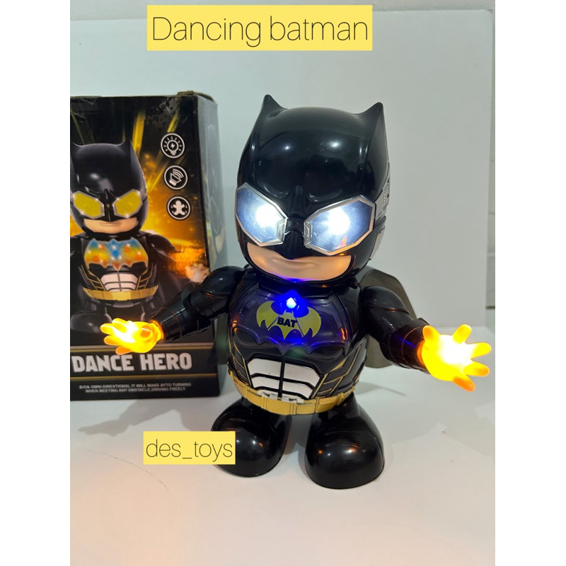 Jual MAINAN ANAK ROBOT DANCE BATMAN DANCING SUPERHERO DANCE HERO BATMAN ...