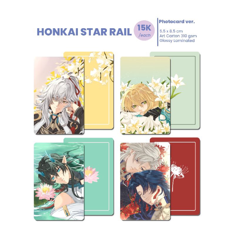 Jual Honkai Star Rail Photocard | Shopee Indonesia