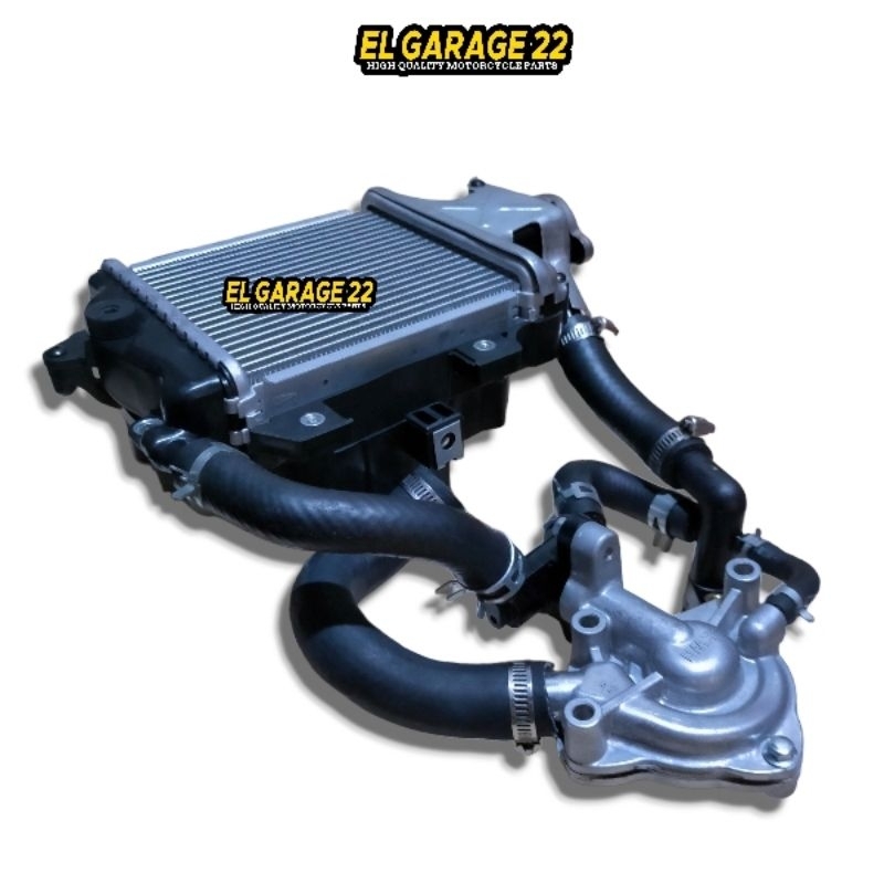 Jual Radiator set Waterpump, thermostat honda vario 125 old kzr vario ...