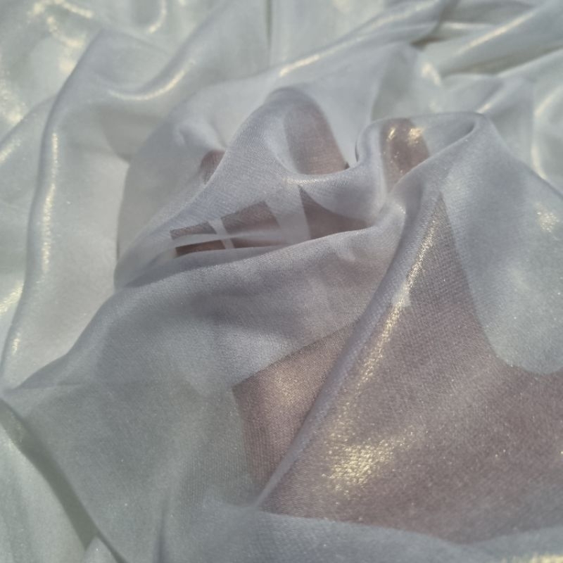 Jual Kain Chiffon silk - Bahan Sifon Glitter super - Halus.tipis ...