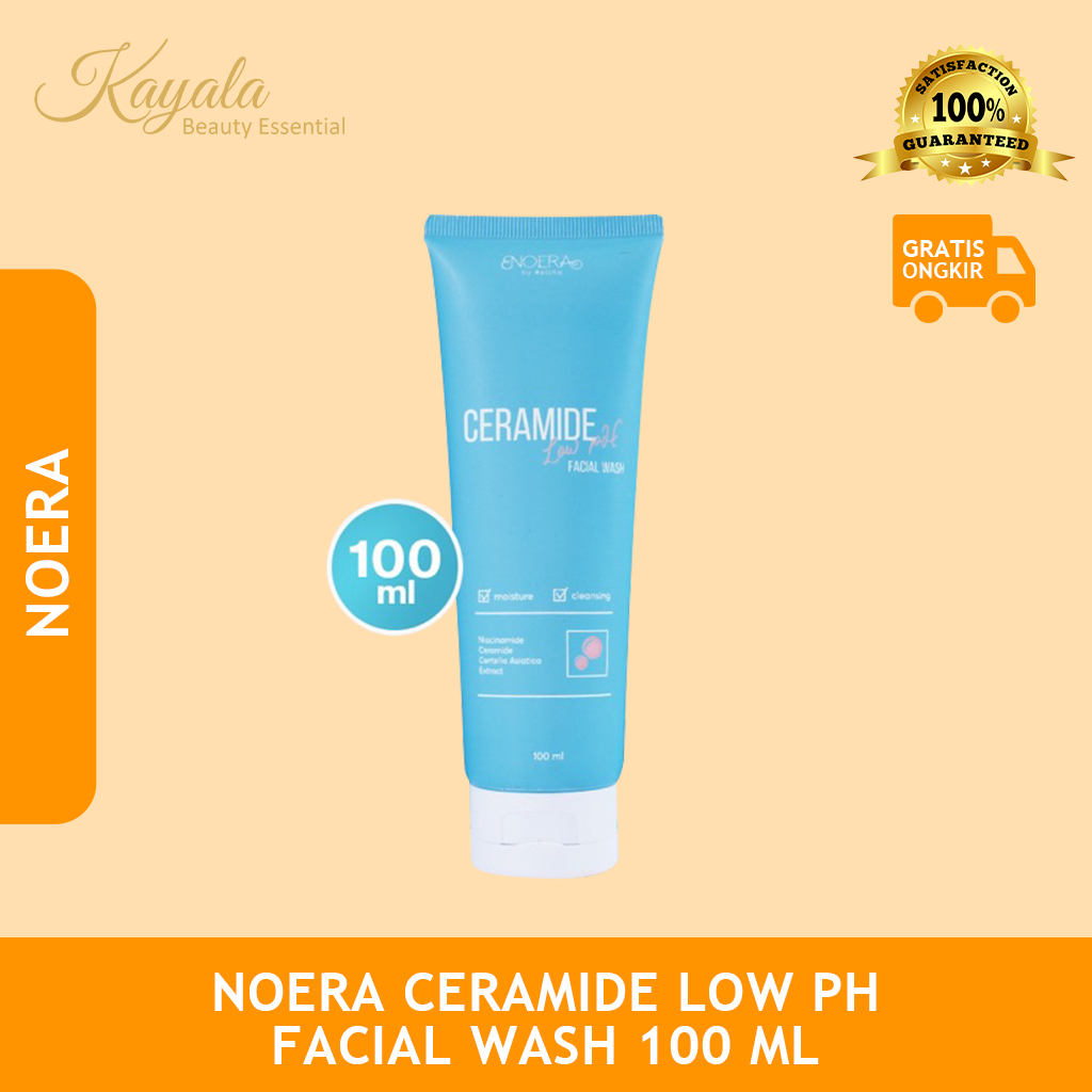 Jual NOERA CERAMIDE LOW PH FACIAL WASH 100 ML | Shopee Indonesia