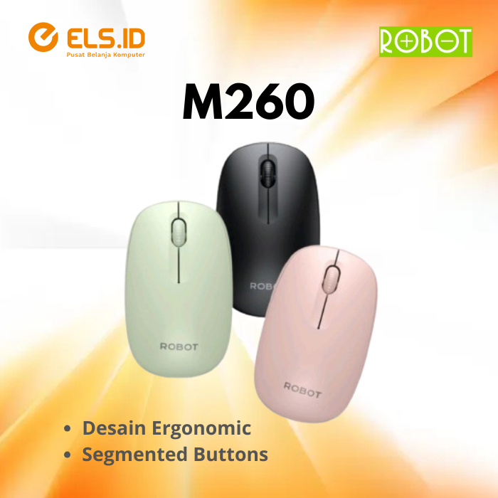 Jual Mouse Wireless Robot M260 | Shopee Indonesia