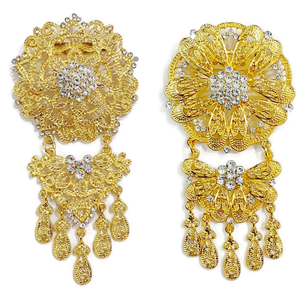 Jual TERMURAH Bros Kebaya Susun Pengantin Besar Elegan Mewah/Bros ...