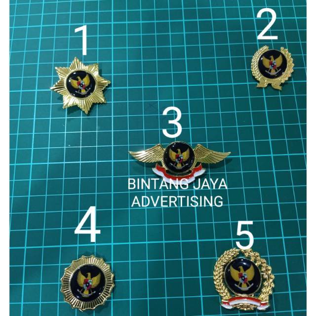Jual PIN BROSS LOGO GARUDA HITAM PENITI | Shopee Indonesia