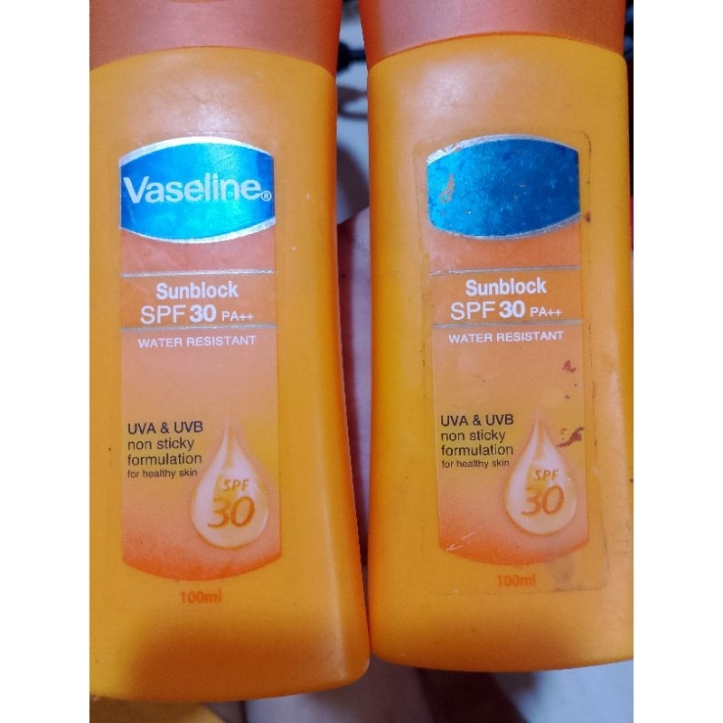 Jual Vaseline sunblock SPF 30pA++ 100ml | Shopee Indonesia