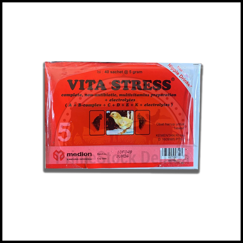 Jual VITA STRESS 5 x 40 Sachet: Multivitamin dan Elektrolit untuk ...