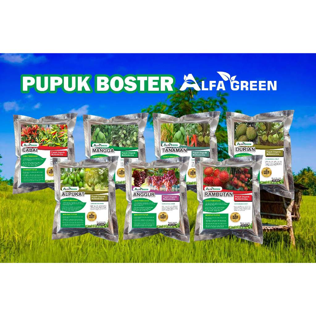 Jual ALFAGREEN- Booster Pupuk Organik Pelebat dan Pemacu Tumbuh Buah |Pupuk Booster Organik ...