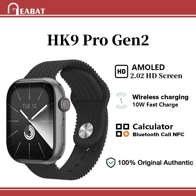 Jual HK9 PRO Gen 2 Smart Watch with 2.02-inch Screen Bluetooth Call ...