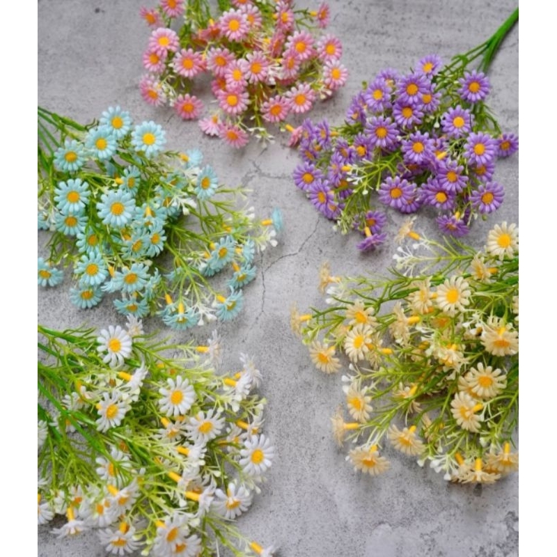 Jual bunga artificial mini deasy cabang 5/baby breath | Shopee Indonesia