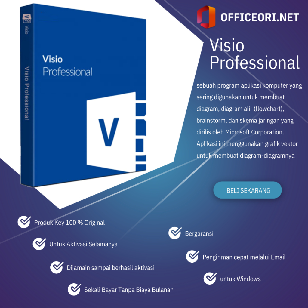 Jual bigpromo.ms Visio / Project Professional Th. 2016 / 2019 / 2021 ...