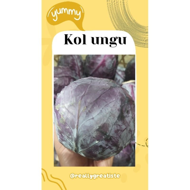 Jual kol ungu/500gr | Shopee Indonesia