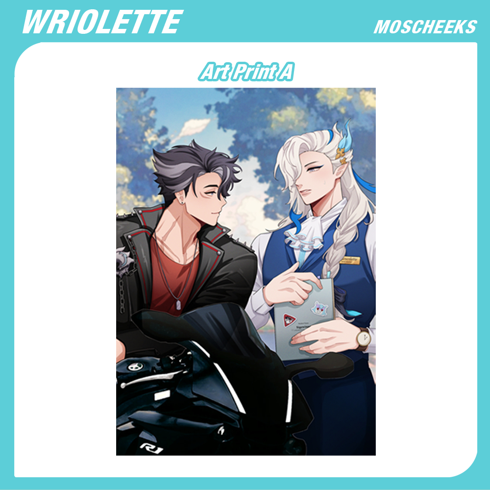 Jual Genshin Impact Wriothesley Neuvillette Art Print Photocard ...