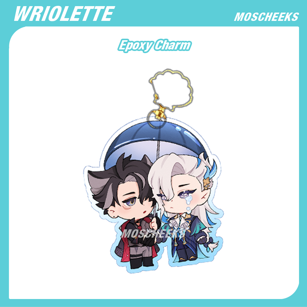 Jual Genshin Impact Wriothesley Neuvillette Art Print Photocard ...