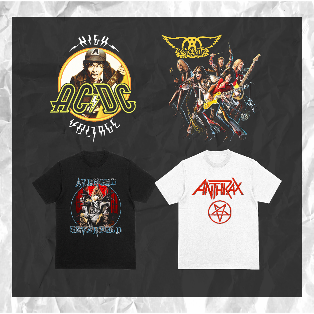 Jual SABLON STIKER SABLON SETRIKA DTF A3 SABLON DTF PRINTING TEMA BAND ...