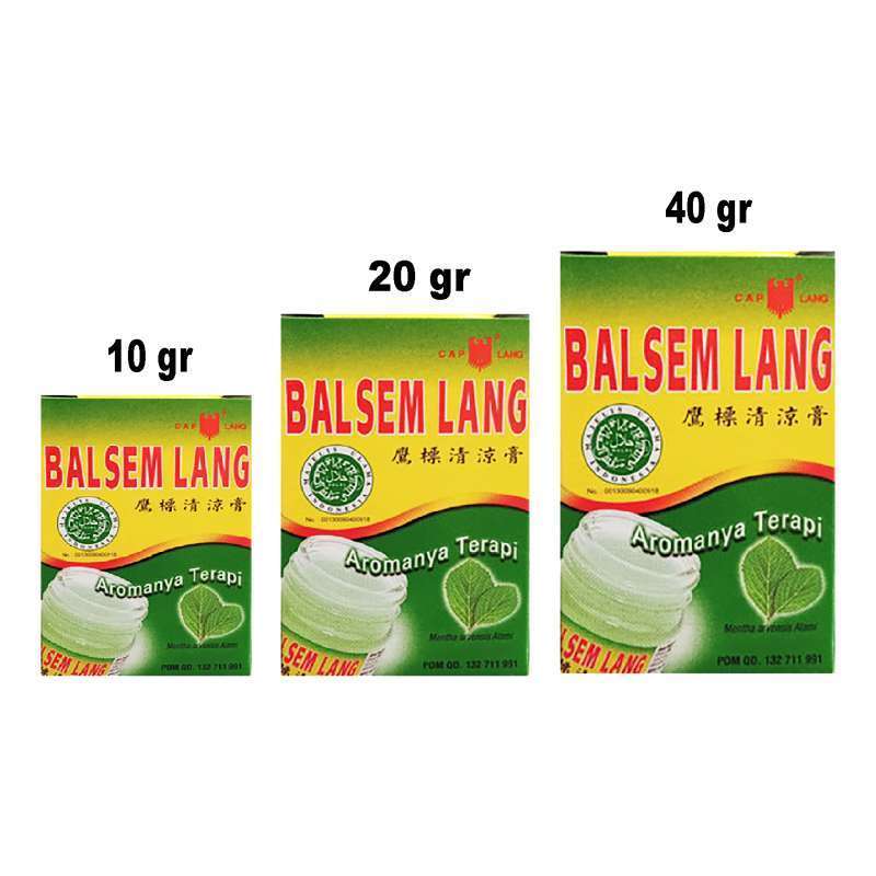 Jual Balsem Lang Cap Lang Caplang Eagle Balm 10 gr 20 gr 40 gr | Shopee ...
