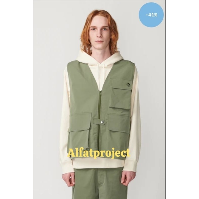 Jual Rompi Vest Oversize Utility Unisex Korean Stylish Kekinian ...