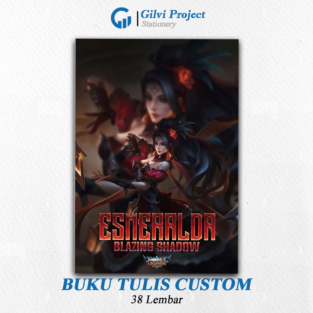 Jual Buku Tulis Mobile Legend Character / ML [A] / Buku Tulis Sekolah ...