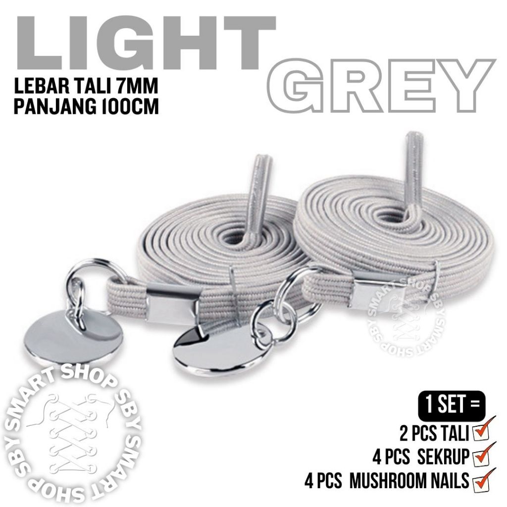 Jual (AH) ONE HAND QUICK Metal Lock Pakai Tali Sepatu Dengan 1 Tangan ...