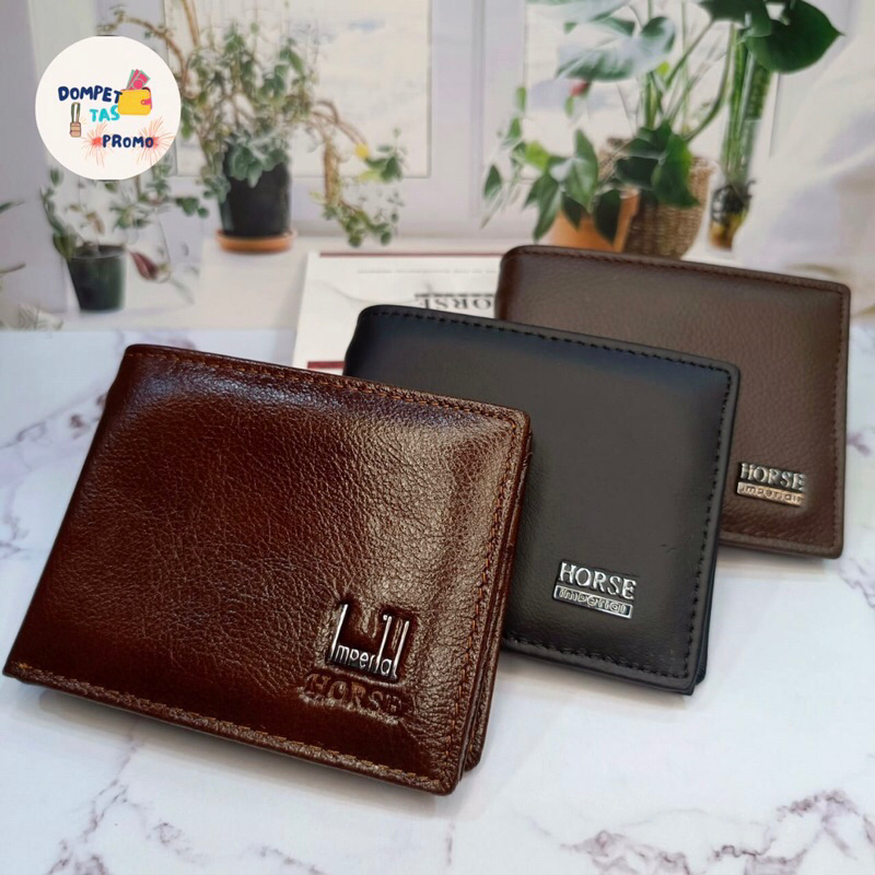 Jual DOMPET LIPAT PRIA KULIT ASLI IMPERIAL HORSE UKURAN MINI | Shopee ...