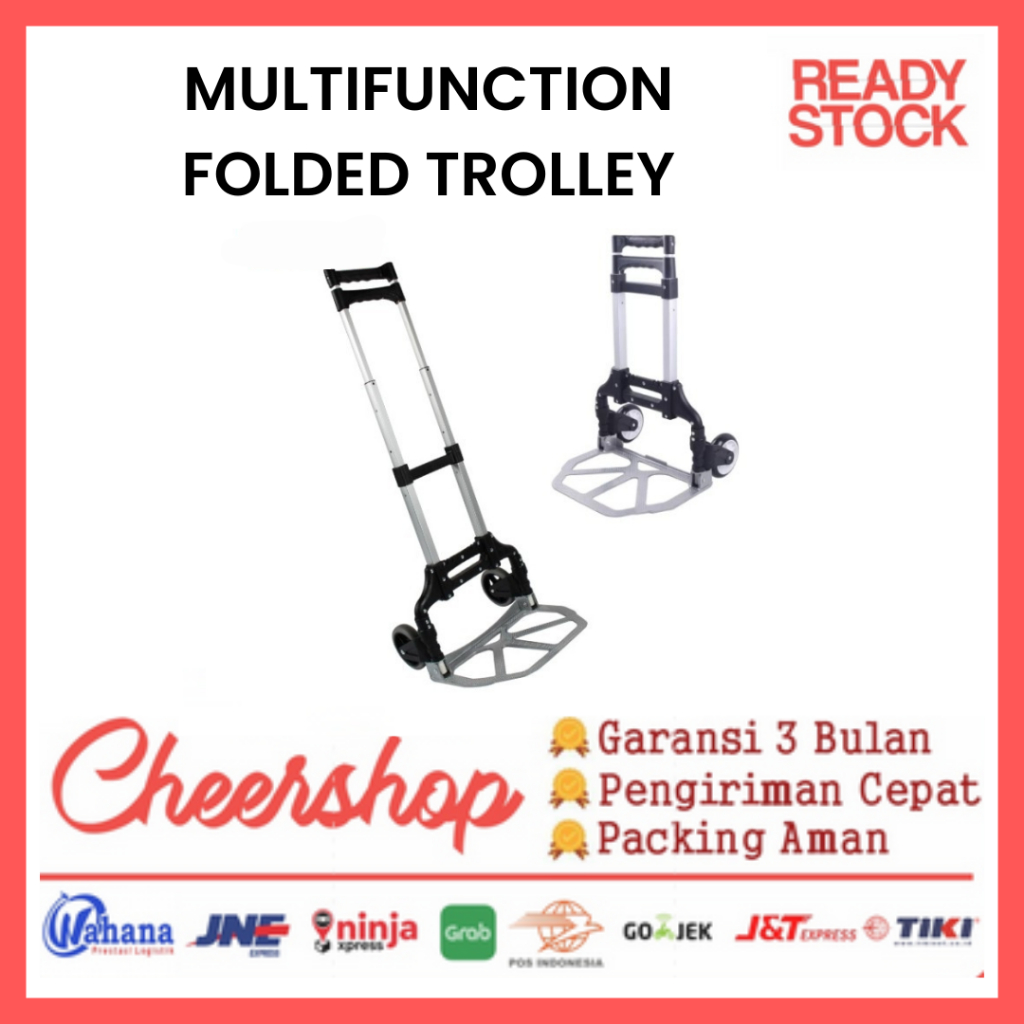 Jual Multifunction Folded Trolley Folding Lipat Serbaguna Troli ...